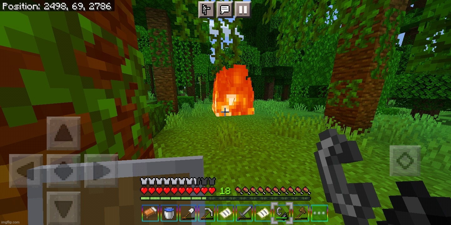 fire on top of grass - Imgflip