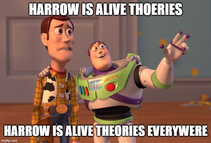 harrow is a bird now? - Imgflip