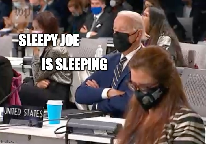 biden napping - Imgflip