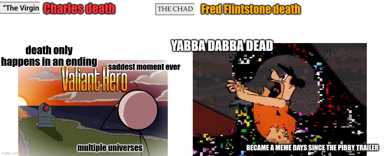 Virgin and Chad - Imgflip