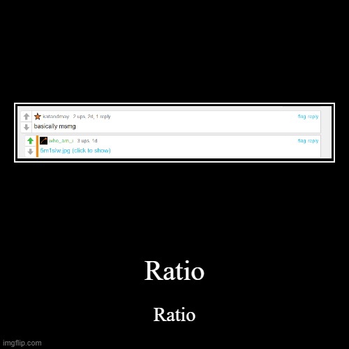 Ratio - Imgflip