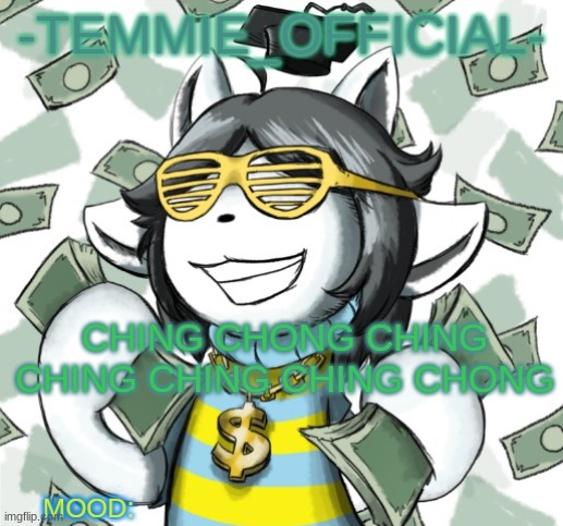 -Temmie_Official- announcement template - Imgflip