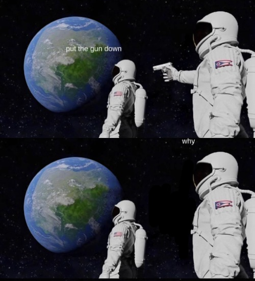 Astronaut Blank Template Imgflip