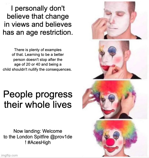 Clown Applying Makeup Meme - Imgflip
