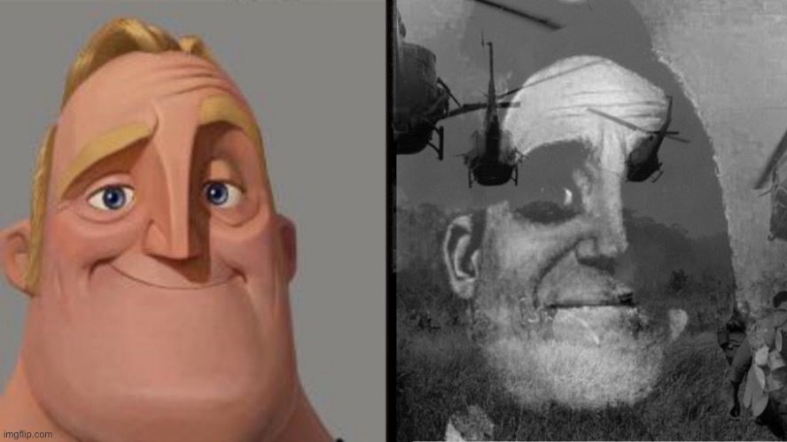 Vietnam Flashbacks Mr Incredible Blank Template Imgflip