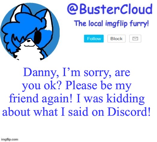I am unblocking you - Imgflip