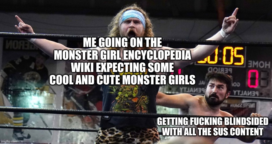 Seriously, I went on the encyclopedia page and got BLINDSIDED by ...