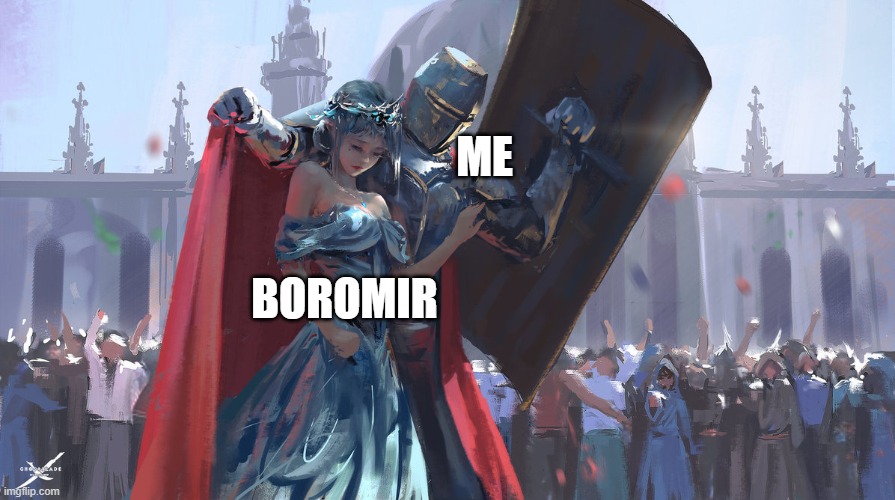 Knight Protecting Princess - Imgflip