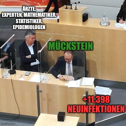 Schallenberg and Kogler with documents on the floor - Imgflip