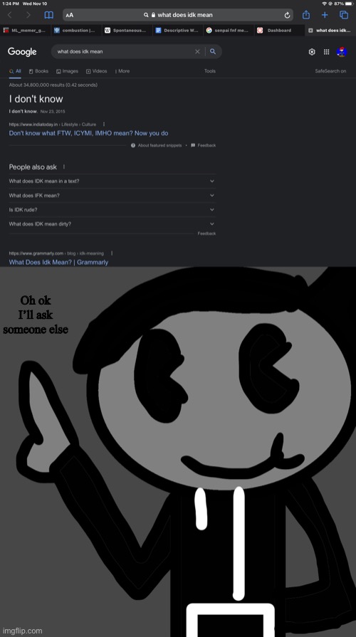 Thanks though - Imgflip