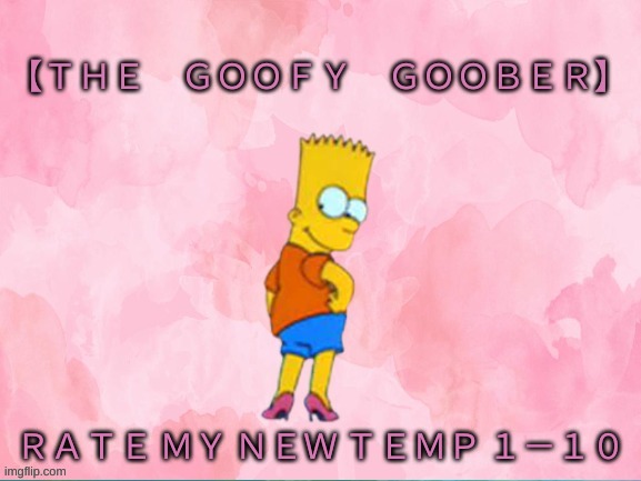 TheGoofy_Goober's announcement template - Imgflip