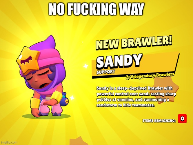 I’ve always wanted Sandy let’s go - Imgflip