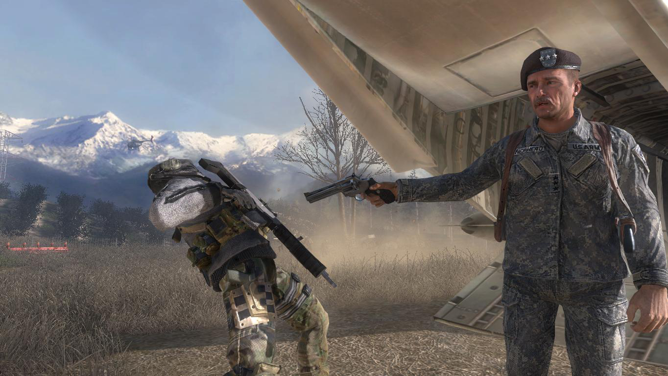 Cod Mw2 Ghost Death Meme Blank Template Imgflip