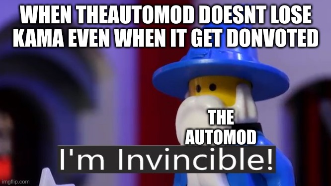 I'm Invincible - Imgflip