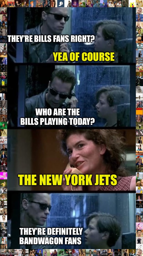 Terminator 2 phone booth - Imgflip