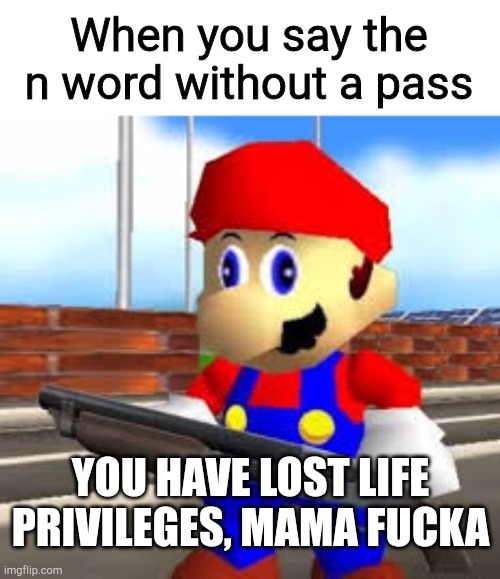 Mario's gonna do something very illegal - Imgflip