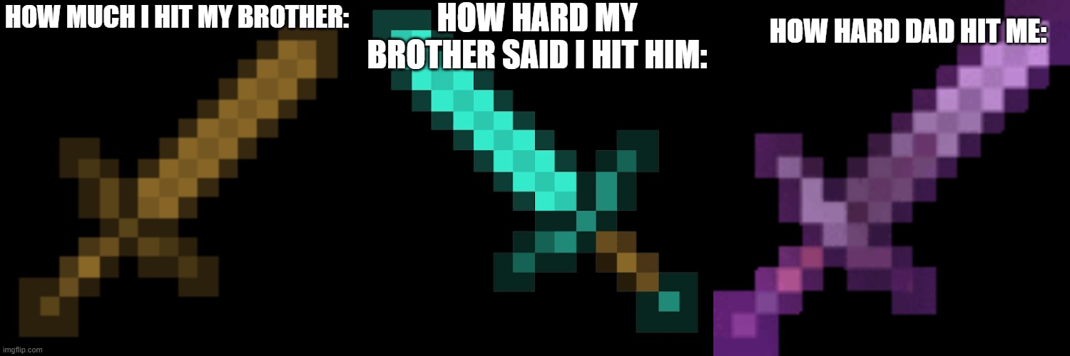 Image tagged in wood sword,minecraft sword - Imgflip