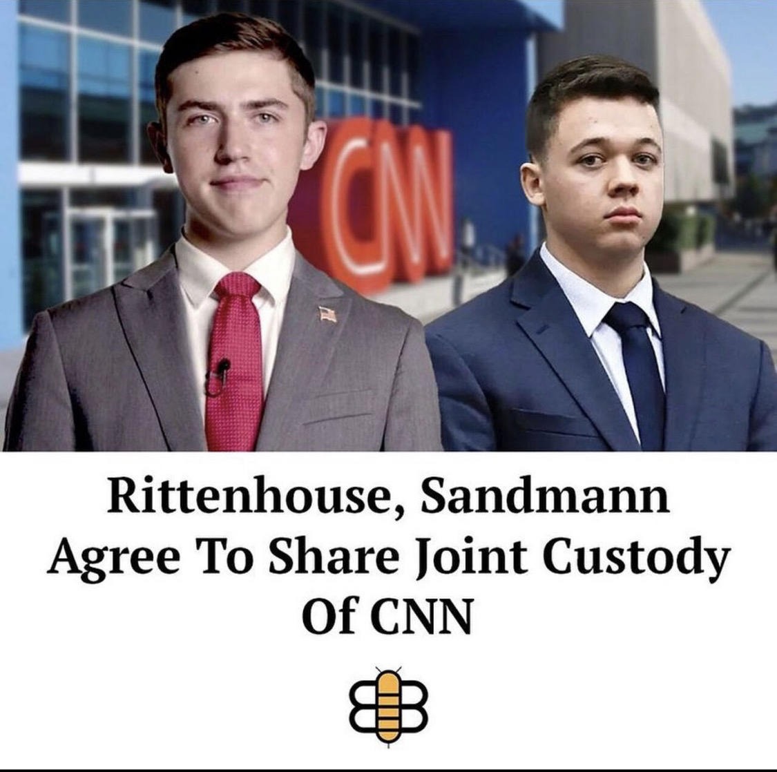 Kyle Rittenhouse and Nick Sandmann agree to share Joint Custody of CNN ...