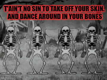 Skeleton dance - Imgflip