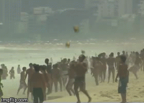 On the Beach - Imgflip