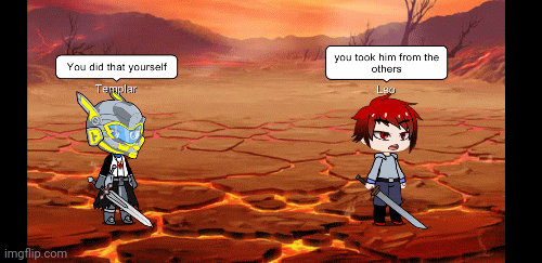 Templar vs Leo (first fight) - Imgflip