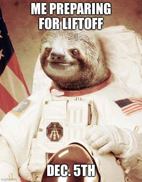 Astronaut Sloth - Imgflip