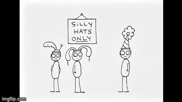 Silly Hats Only - Imgflip