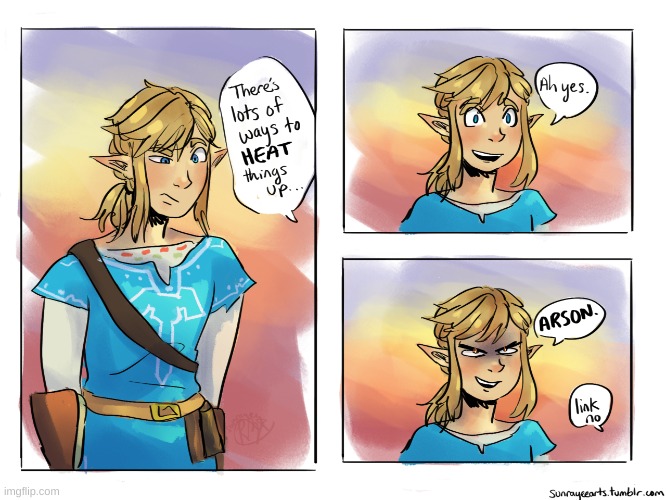 Me playing Botw: - Imgflip