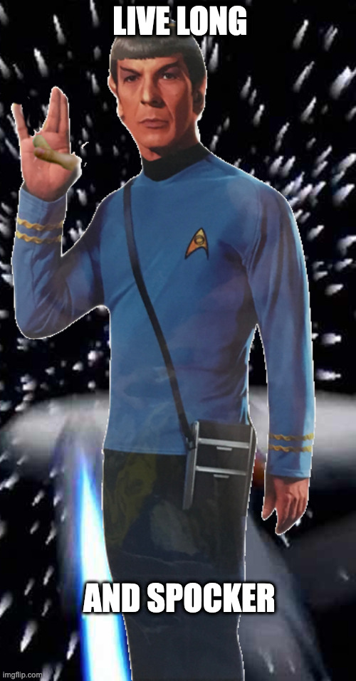 Image tagged in star trek,spock,shocker - Imgflip