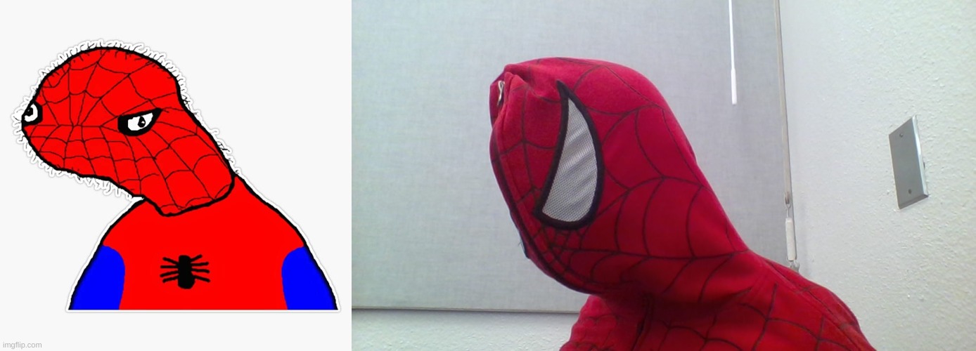 Spiderman Derp Face
