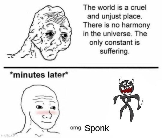 The only constant is suffering - Imgflip