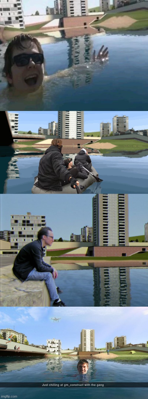 me and the bois chillin at gm_construction - Imgflip