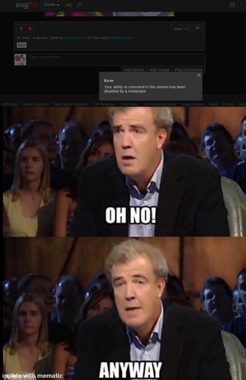 Image tagged in oh no anyway - Imgflip