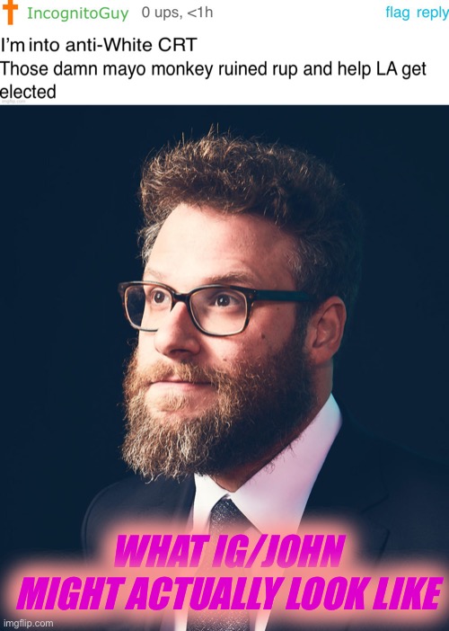 Ig confirmed, hates himself and his party. Joking - Imgflip