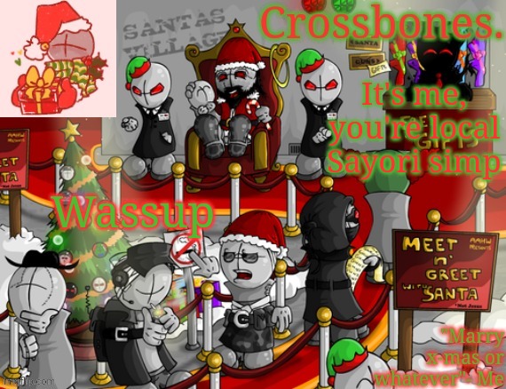 Crossbones x-mas madness temp - Imgflip