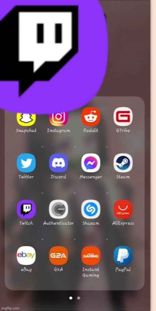 Twitch wants to control my folder - Imgflip