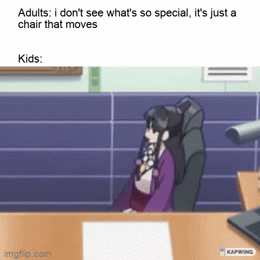 Spinny chair! - Imgflip
