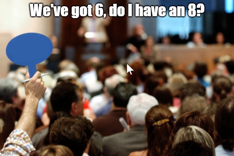 Auction Bid - Imgflip