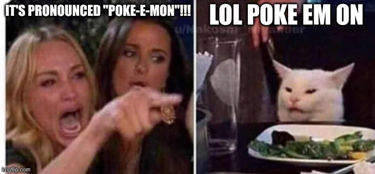 Cat at table - Imgflip