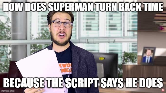 How did Superman reversing the rotation of the earth save Lois ...