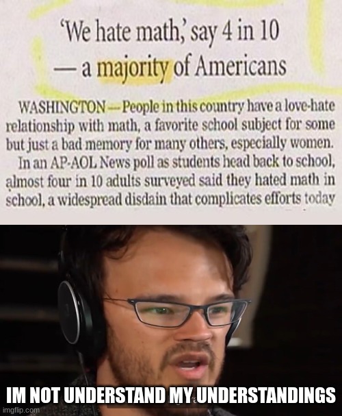 Math Is Hard Imgflip