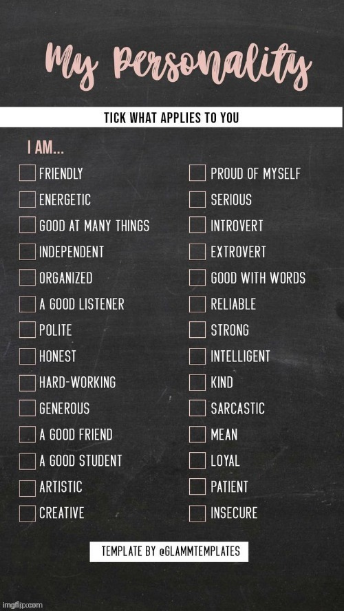 my personality Memes - Imgflip