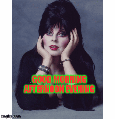 Anthology horror tv shows good morning afternoon evening - Imgflip