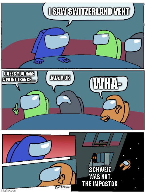 Countries play among us - Imgflip