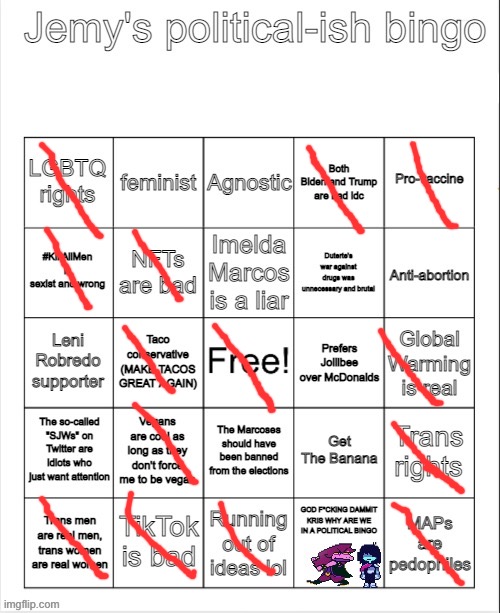 Almost got a bingo - Imgflip