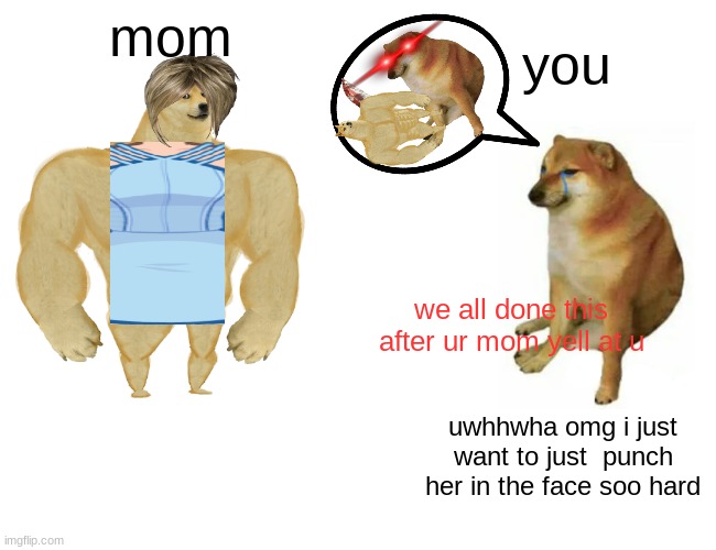 Buff Doge vs. Cheems Meme - Imgflip