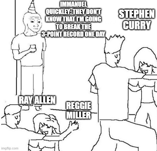 Guy in corner of party - Imgflip