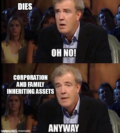 But as they say, any broken cog in the machine is used till its ...