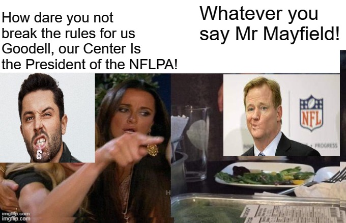 NFL: No Freaking Lumbar! - Imgflip