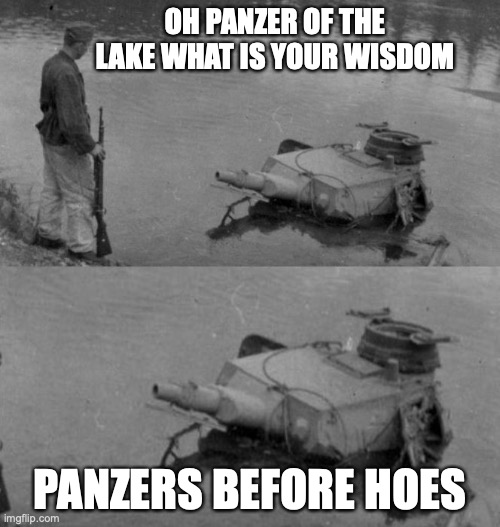 Panzer of the lake - Imgflip